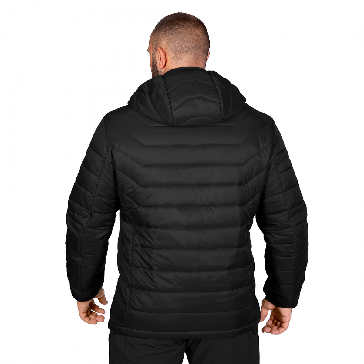 Пуховик Storm Hood 3.0 Чорний: Легкий X-Loft. Купити!